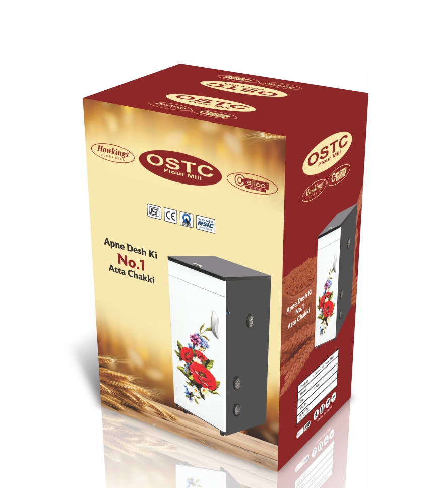 Silver Gold Deluxe Model Talky – OSTC FLOUR MILL